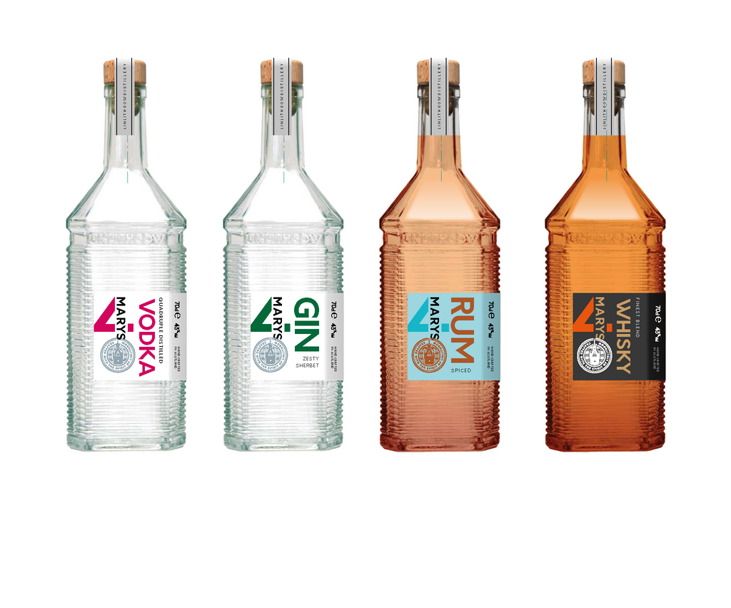 Four Marys Rum, Vodka, Gin, Whisky – Linlithgow Distillery